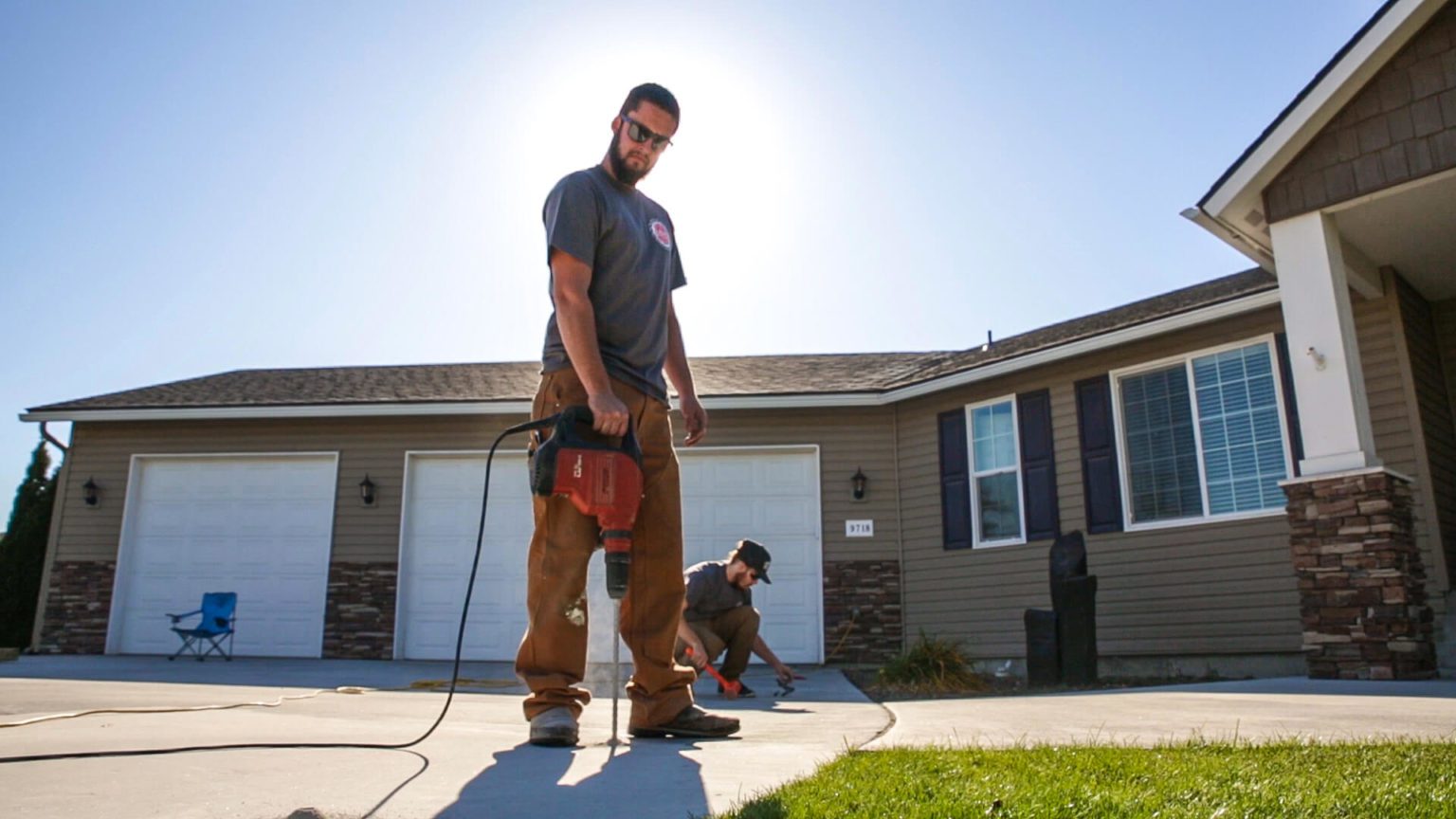 Concrete Slab Leveling Services | Slabjack Geotechnical