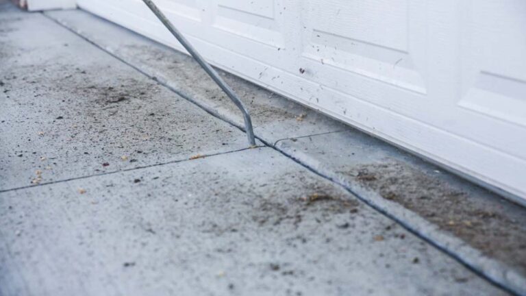 Fixing a Sinking Garage Floor | Slabjack Geotechnical