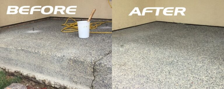 Before & After Concrete Porch Repair | What to Expect Guide